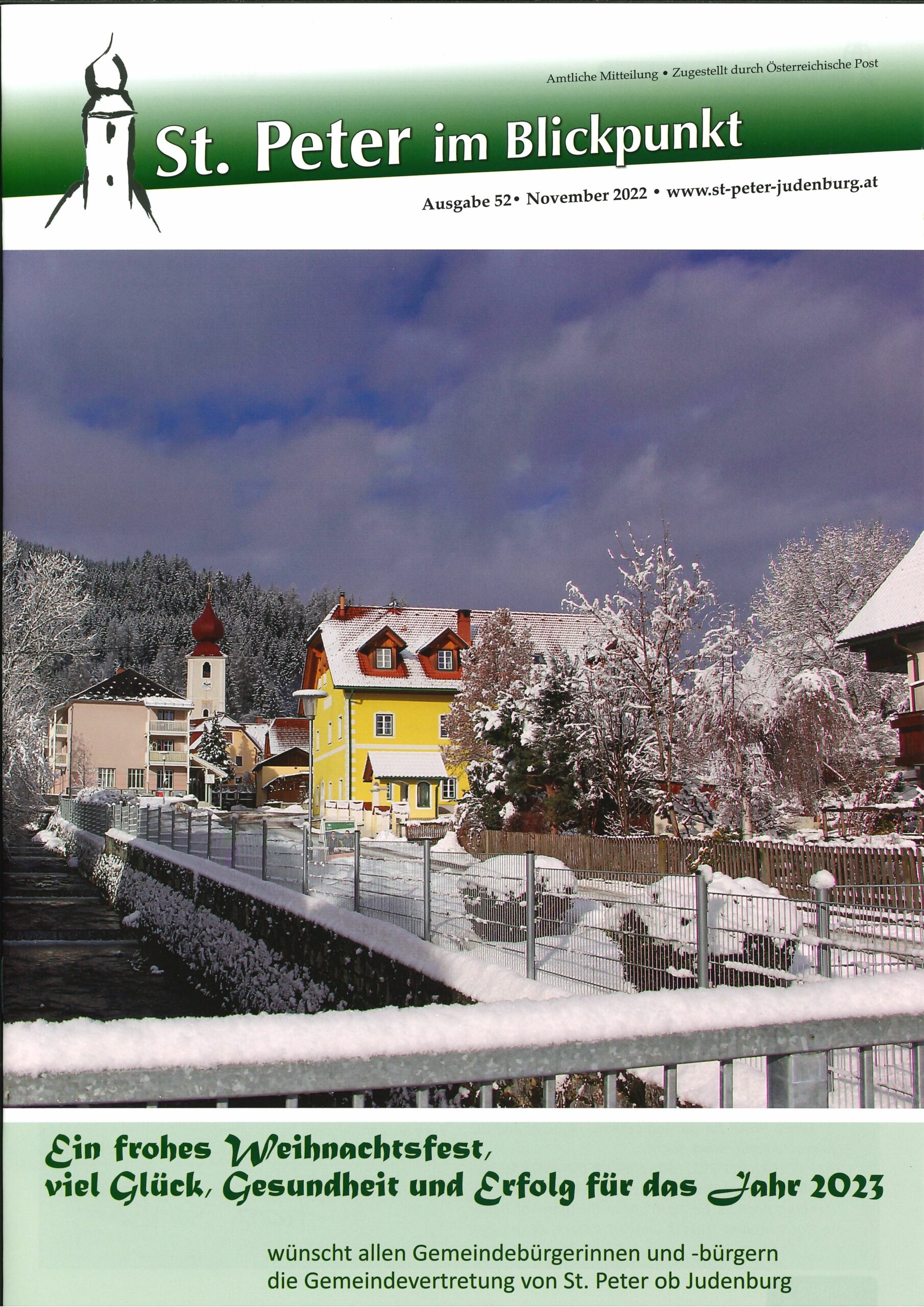 Gemeindezeitung NR. 52 – St. Peter ob Judenburg